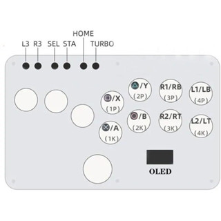 Arcade Joystick Hitbox Street Fighter Controller Fight Stick Game ...