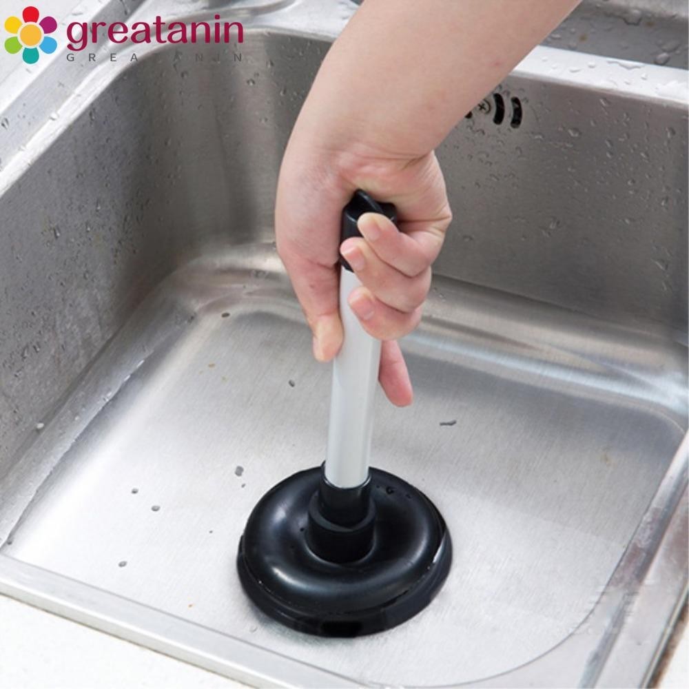 GREATANIN Hand Drain Plunger, Small Portable Size Force Pump Cleaner ...