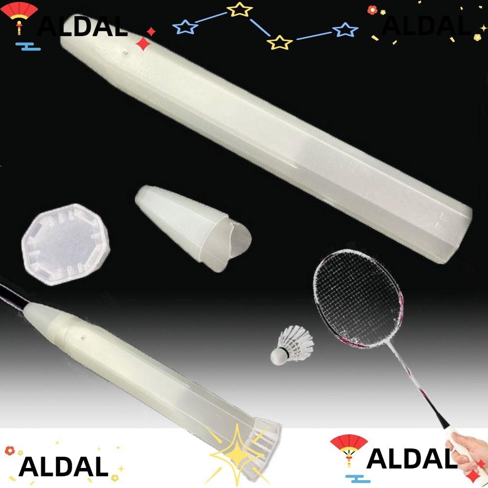 ALDAL Badminton Racket Grip Transparent Shockproof End Cap Shock ...