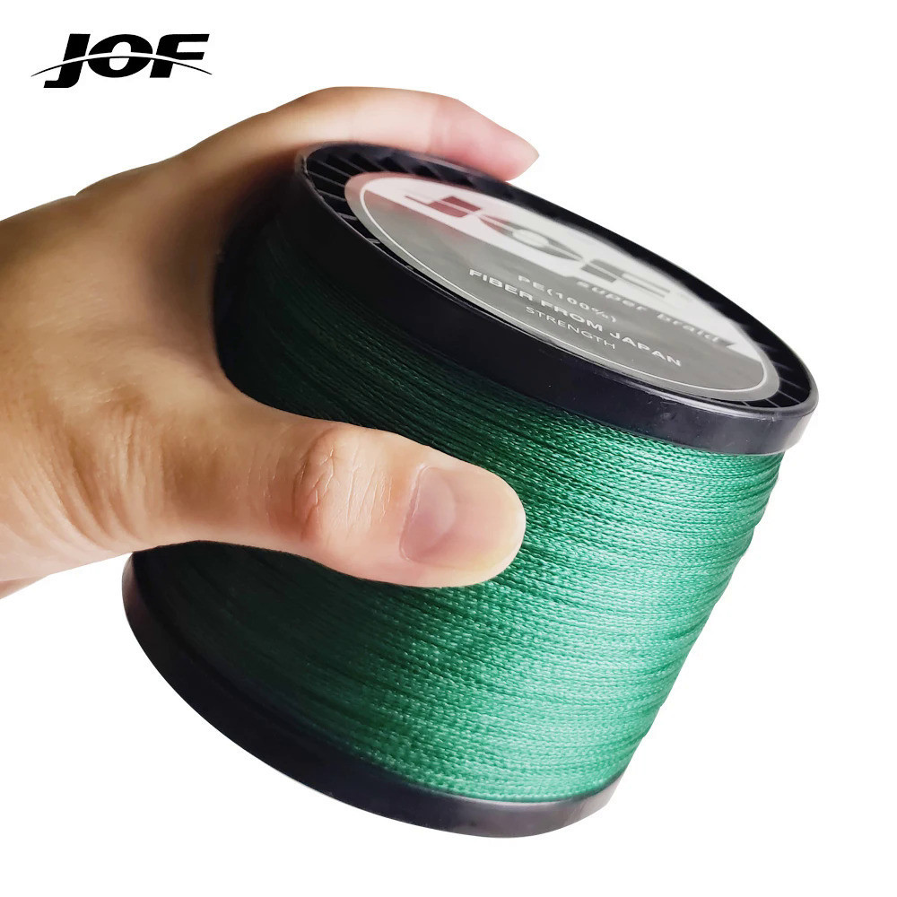 JOF 300M 500M 1000M 4 Strands 8-80LB PE Braided Fishing Wire ...