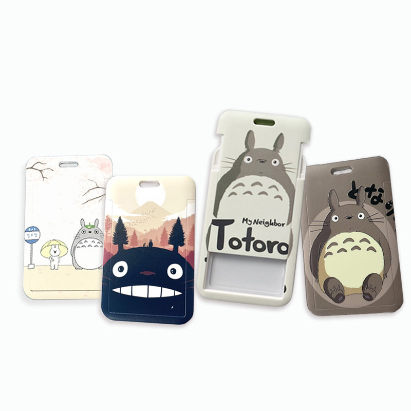 Hard Card Holder My Neighbor Totoro Name Tag Protective Casing for Bus ...