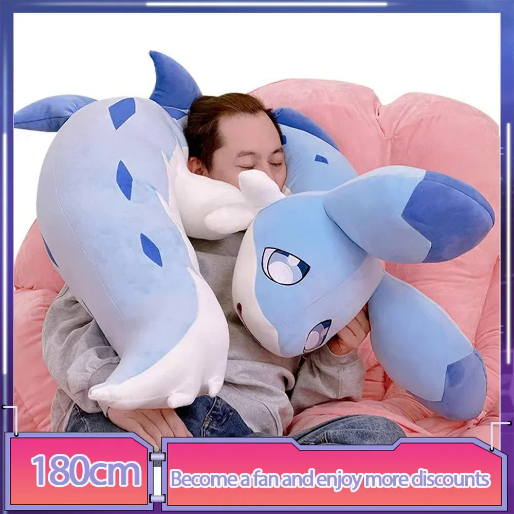 Palworld Plush Doll Toys Blue Palworld Plushies Cute Cat Figure Cartoon ...