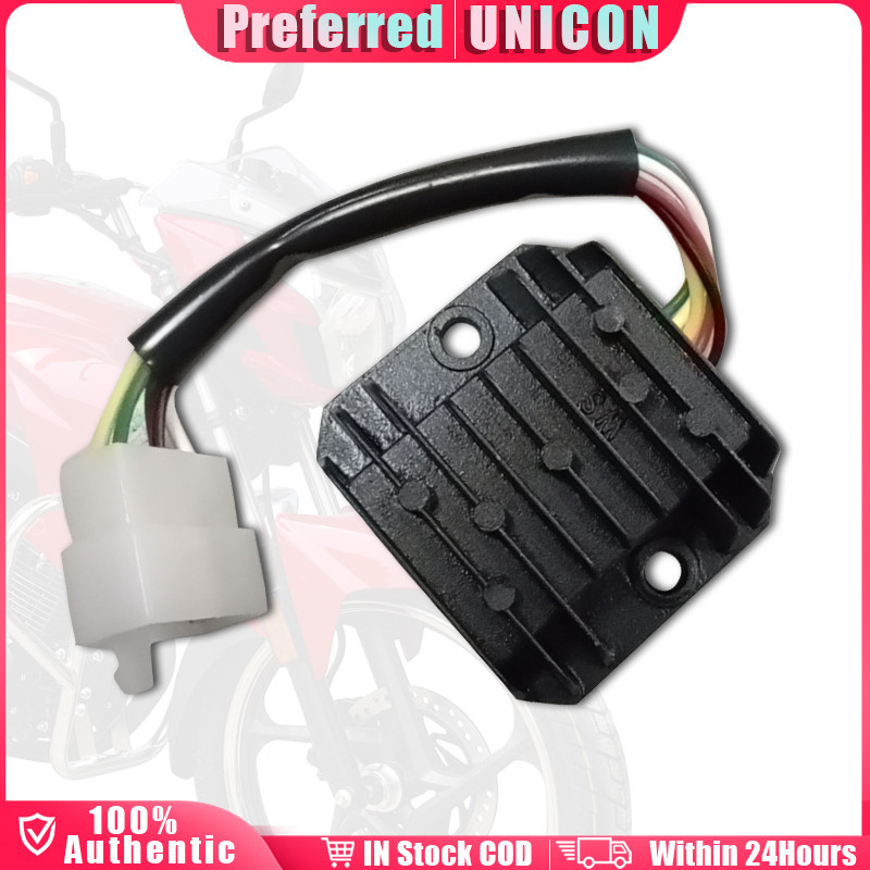 Black 5 Wire Full Wave Regulator Rectifier 5 Pins Universal Motorcycle ...