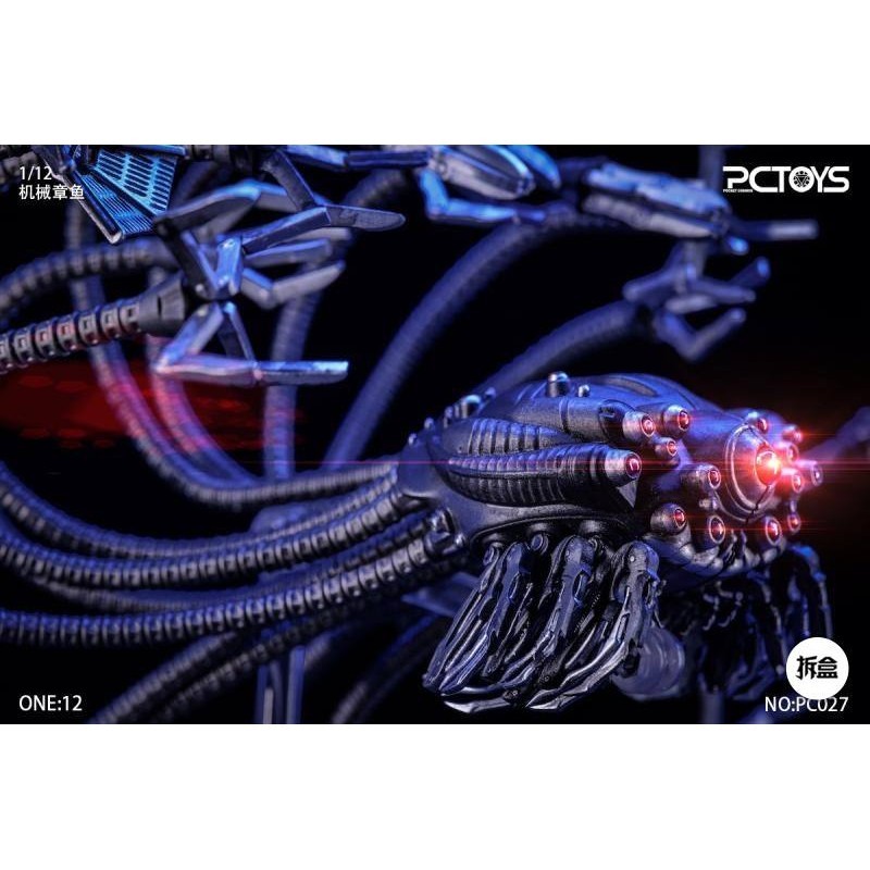 In Stock PCTOYS Mechanical Octopus Can Light Up 1/12 The Matrix Fan ...