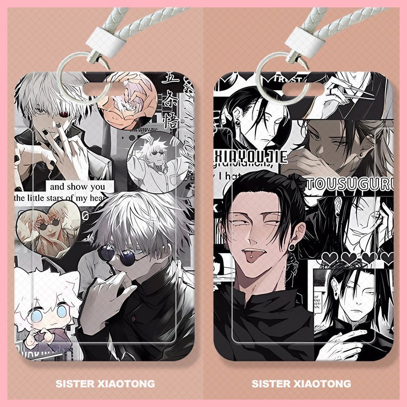 Card Holder Jujutsu Kaisen Gojo Satoru Gojo Gojo Gou Xia Youjie Student ...