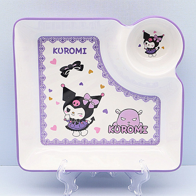 Cartoon Cartoon Tableware Kuromi High-value Cute ins Girls Cartoon ...
