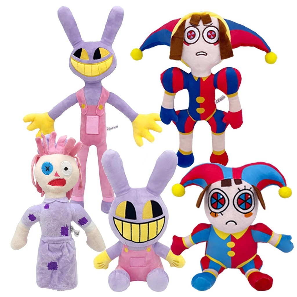 Digital Circus Toy The Amazing Digital Circus Digital Clown Doll Plush ...
