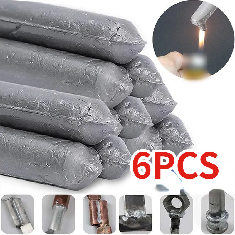 6Pcs Copper Aluminum Welding Rods / Low Temperature Easy Melt Welding ...