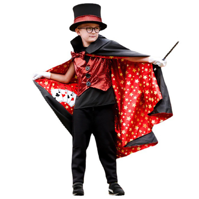 Children Costumes Magical Magician Stage Professional cos Costumes ...