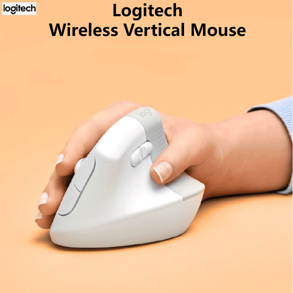 Logitech LIFT Wireless Vertical Mouse Ergonomic Commercial Edition High ...