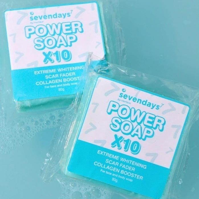 Sevendays Power Soap X10 by Herskin Extreme Whitening Scar Fader ...