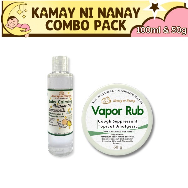 Kamay ni Nanay Vapor Rub Organic,Soothing Relief Safe, Menthol | Shopee ...