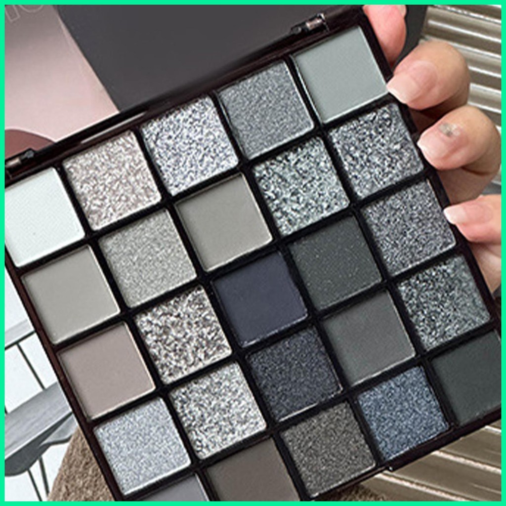 Smokey Eyeshadow 25 Colors Smoky Eyeshadow Makeup Palette Powder Shadow ...