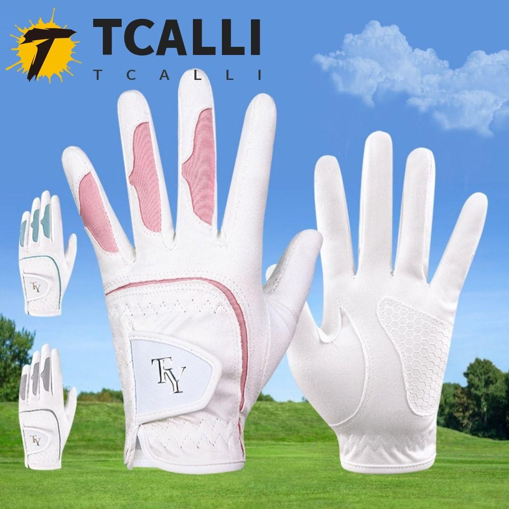 TCALLI Women's Sport Gloves, Comfortable Breathable Ladies Golf Gloves ...