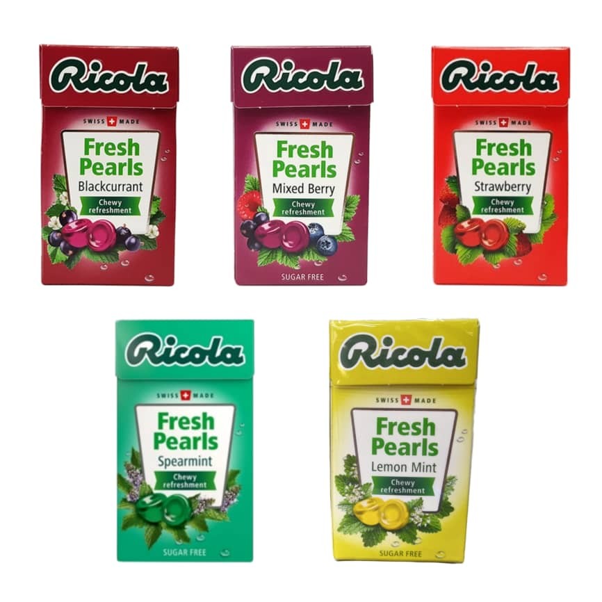 RICOLA FRESH PEARLS CHEWY REFRESHMENT 25G (EXP:08/2025) | Shopee Philippines