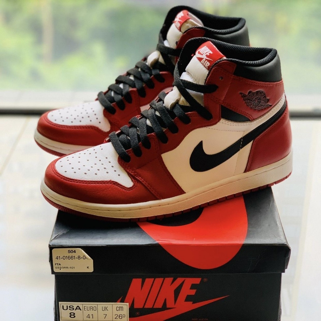 NK Air Jordan 1 Retro High OG Chicago AJ1 Men Running Shoes Unisex ...