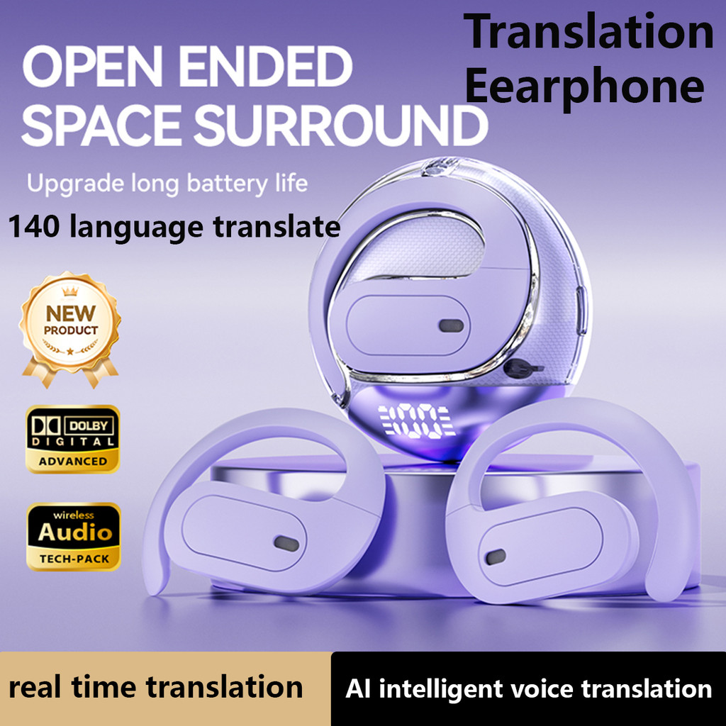 Translator Earbuds AI Translation Headphones Earbud Translator AI ...