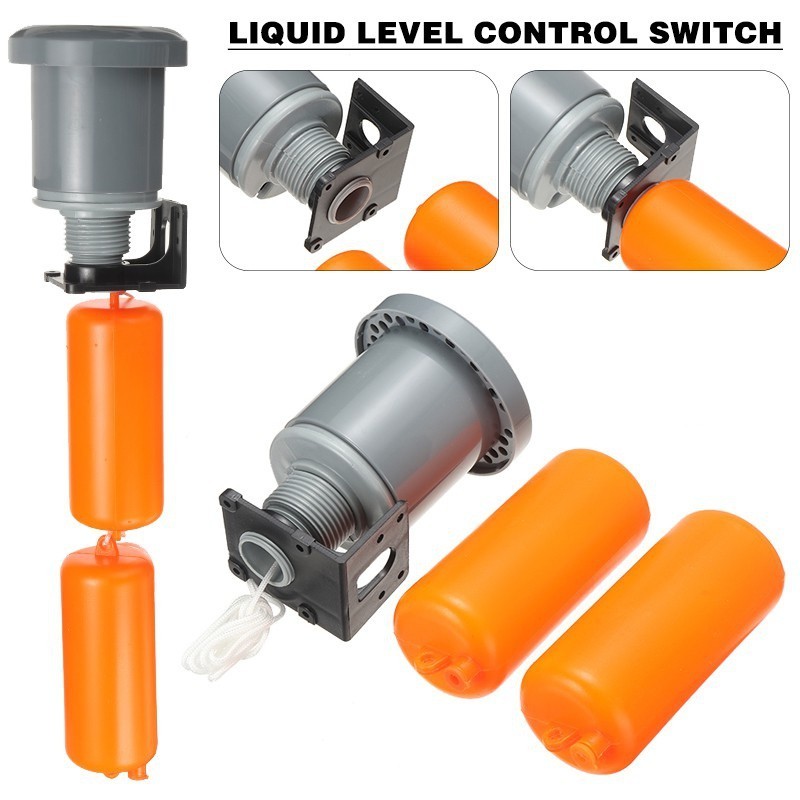 Sump Pumping Liquid Level Controller Vertical Float Switch AC 110-240V ...