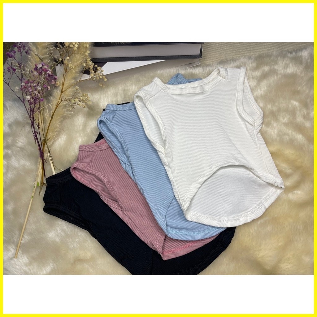 ♞DOG CLOTHES SANDO KNITTED COTTON FOR PETS | Shopee Philippines