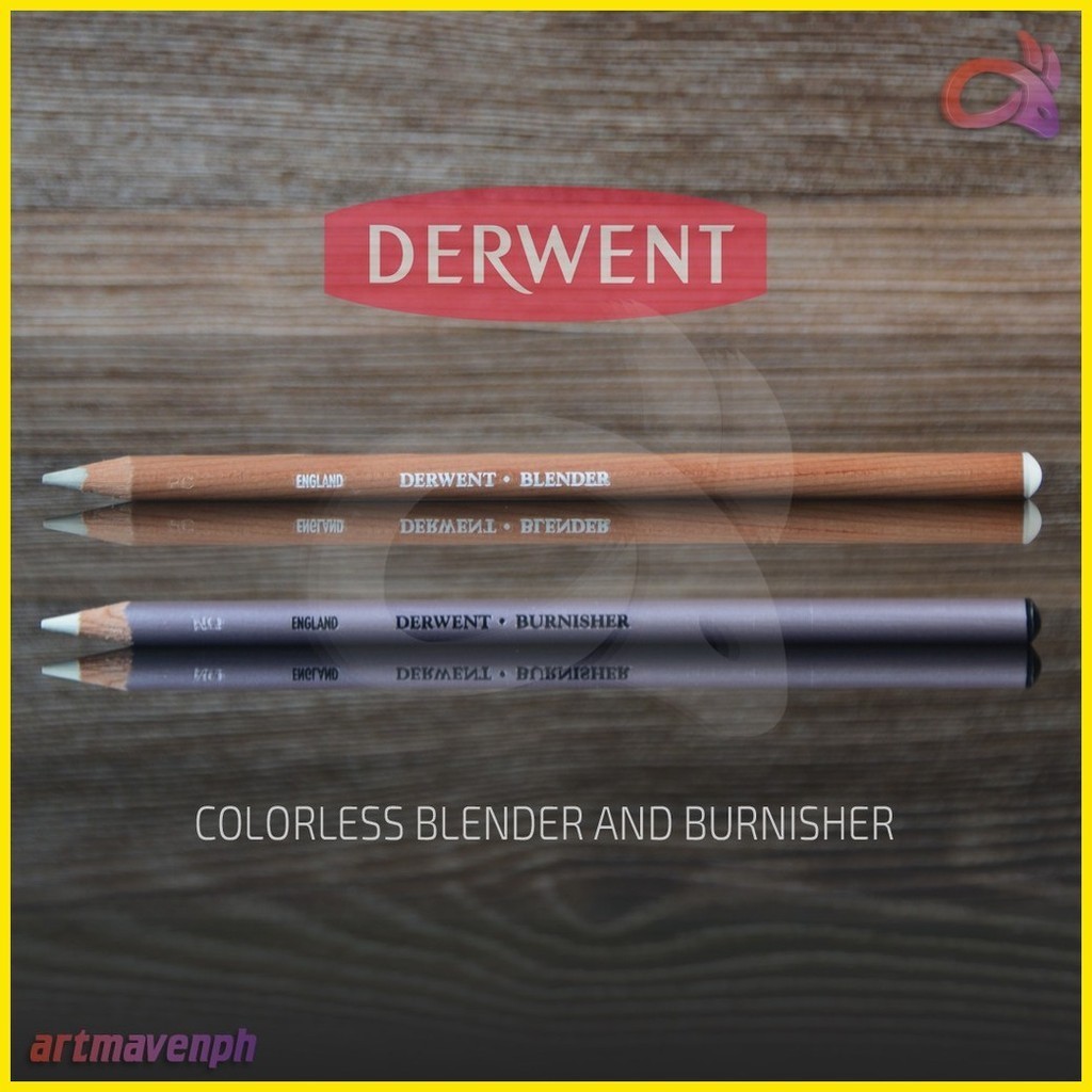 Derwent Colorless Blender and Burnisher for Colored Pencil | Shopee ...