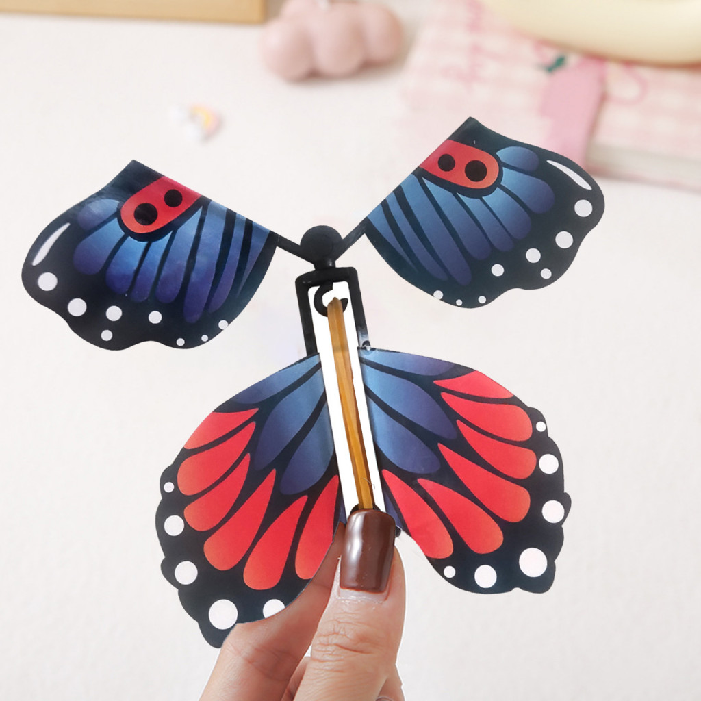 Magic Butterfly Toy Eye-catching Butterfly Ornament 10pcs Realistic ...