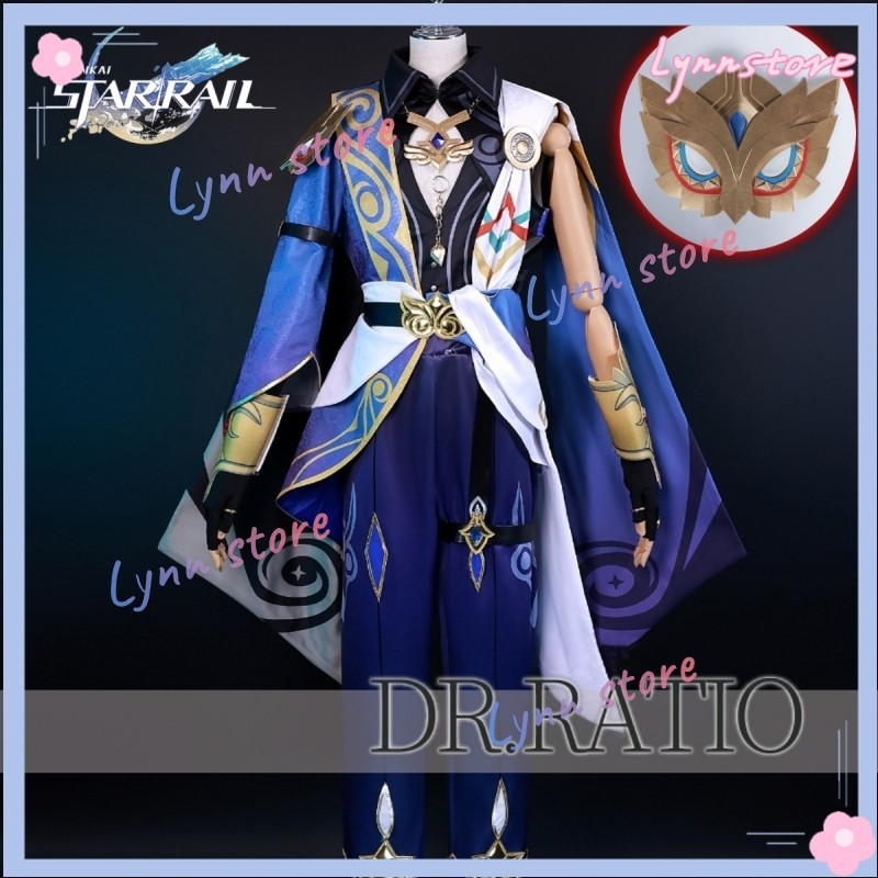 - JINN - XS-3XL Star Rail Dr.Ratio Cosplay Costume Game Honkai Star ...
