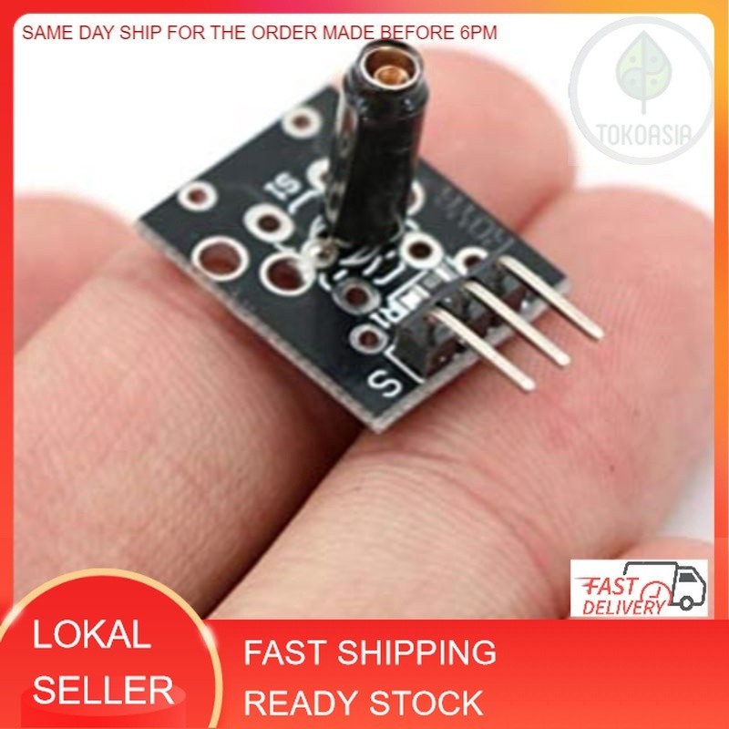 (Local Stock) ky-002 Vibration Switch Module Vibration Sensor arduino ...