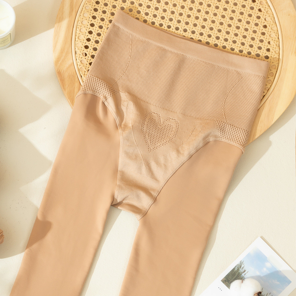 Women's Superb Fleshcolor Pantynose Hip-Lift and Belly Shaping Socks ...