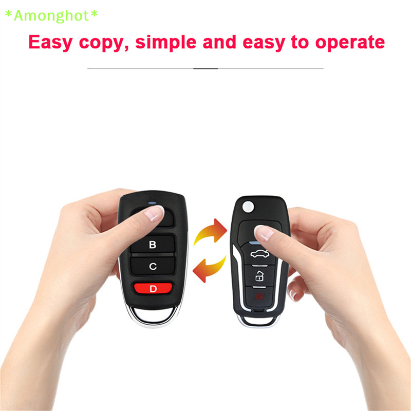 Amonghot> 433mhz Car Remote Control Key Smart Electric Garage Door ...