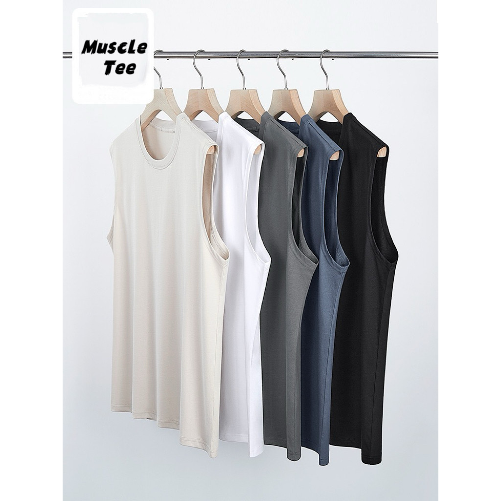 Y&F Muscle Summer Casual Sport Vests Sleeveless Tee Vest Men Tank Top ...