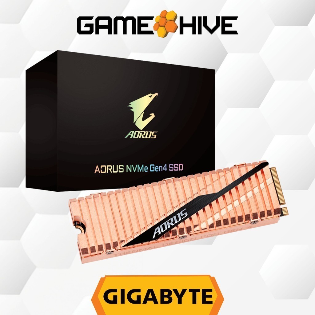 Gigabyte Aorus 2TB | 1TB | 500GB M.2 2280 NVMe Gen4 SSD | Solid State ...