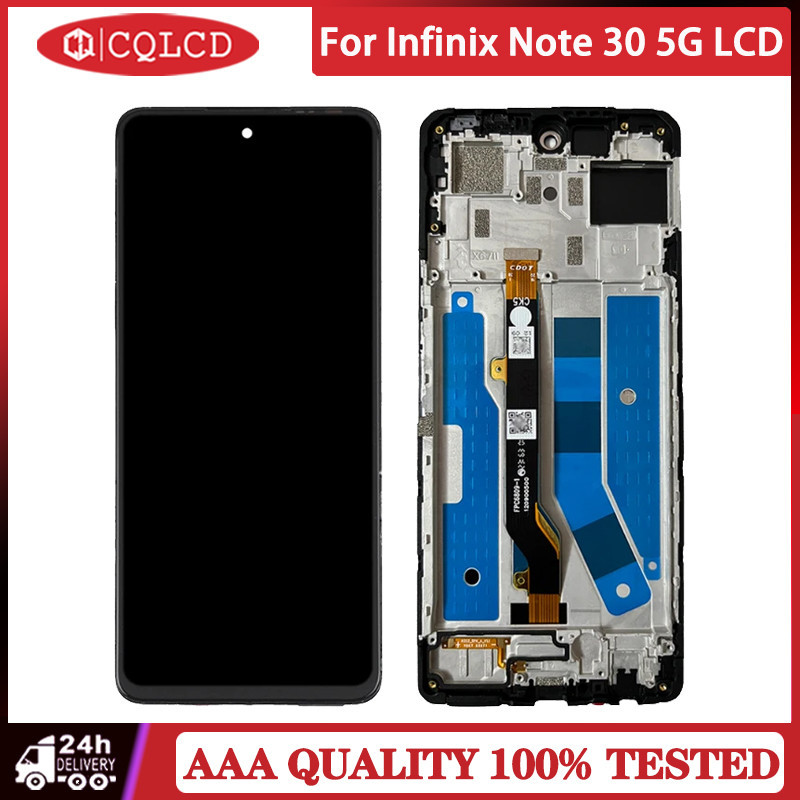 For Infinix Note 30 5G X6711 LCD With Frame Display Touch Screen ...