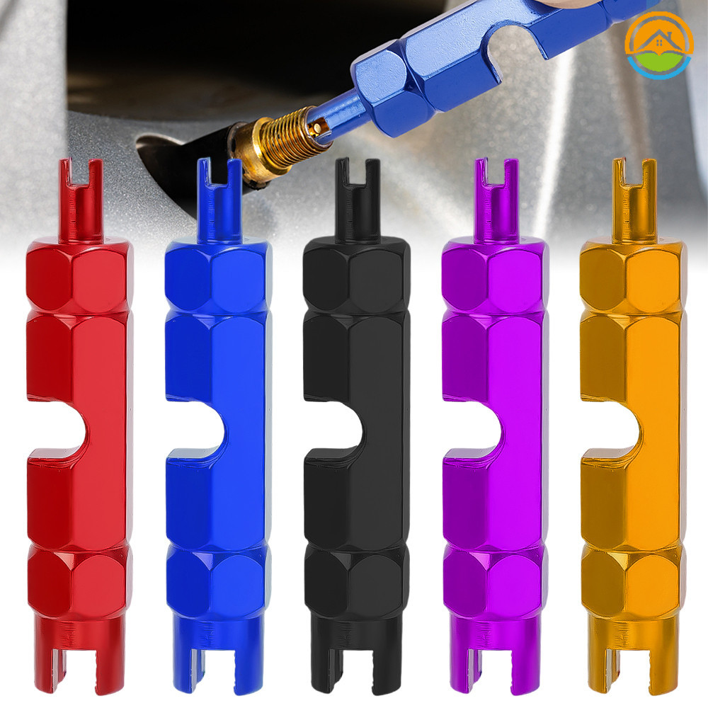 Simple Practical Car Bicycle Tire Valve Stem Remover Spanner- Bike ...