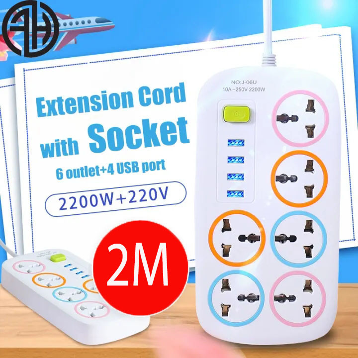 Power Universal Socket Extension Moveable Multi Function Socket With Usb Socket Extension Socket