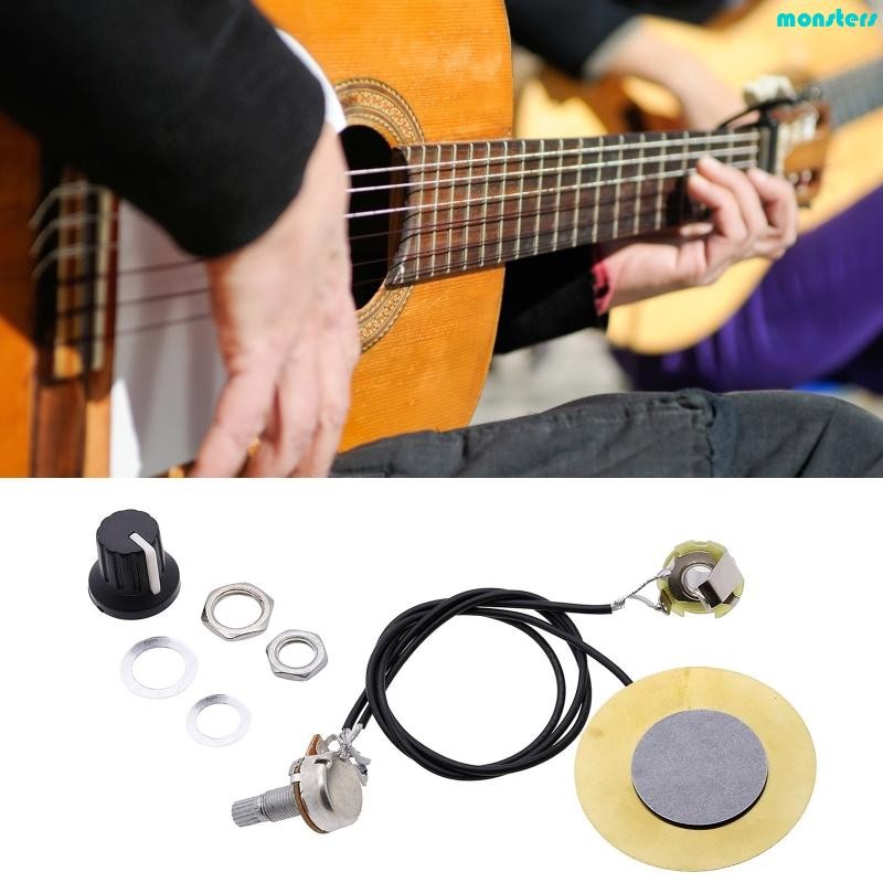 mm Acoustic Guitar Pickup with 6 35mm Output Jack Guitar Equalizer ...