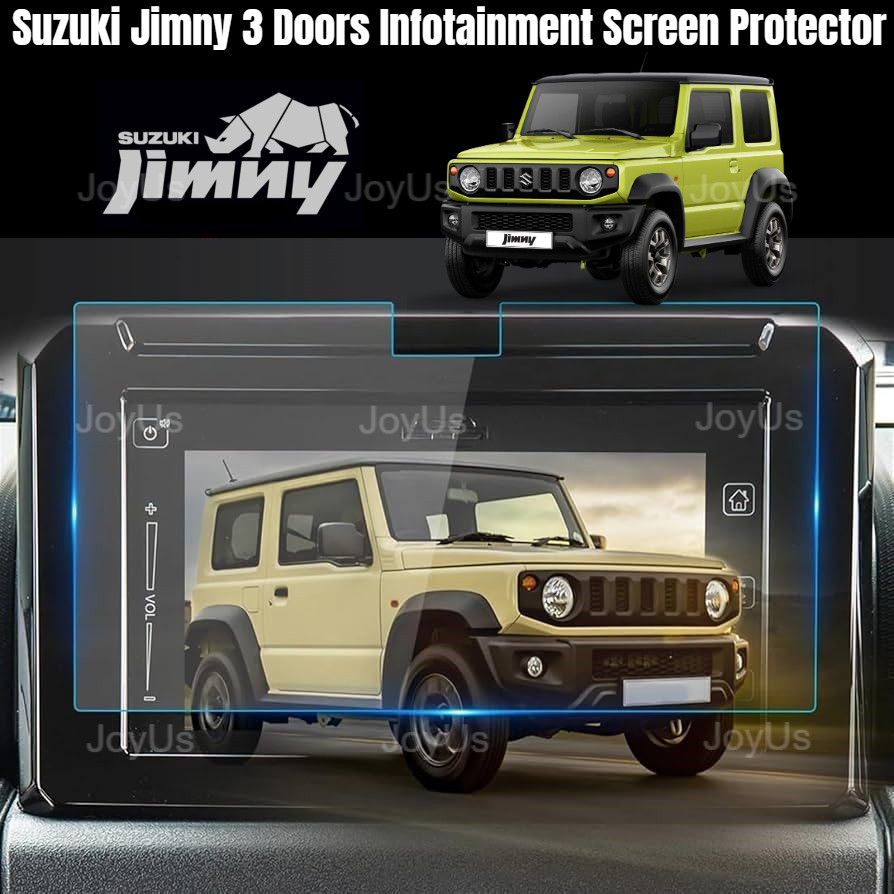 Suzuki Jimny (2019-2025) 3 Doors Infotainment Screen Tempered Glass ...