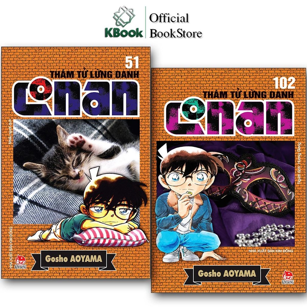Comics - Detective Conan (Episodes 51 - 105 ) - Kim Dong | Shopee ...