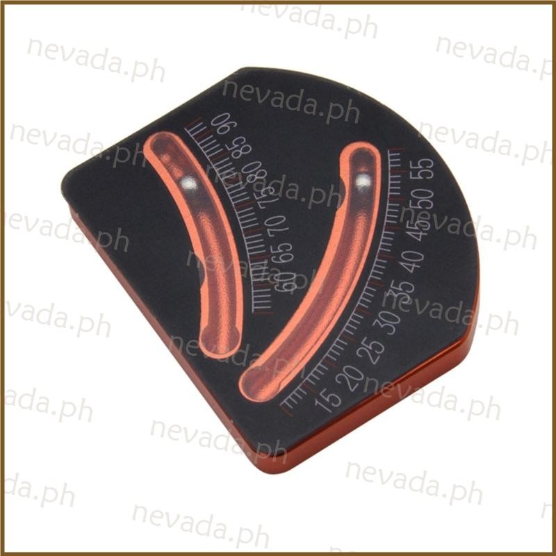 Nevʚ ɞ Inclinometer 15-55° 60-90° Gauge Slope Locator Double Scale ...