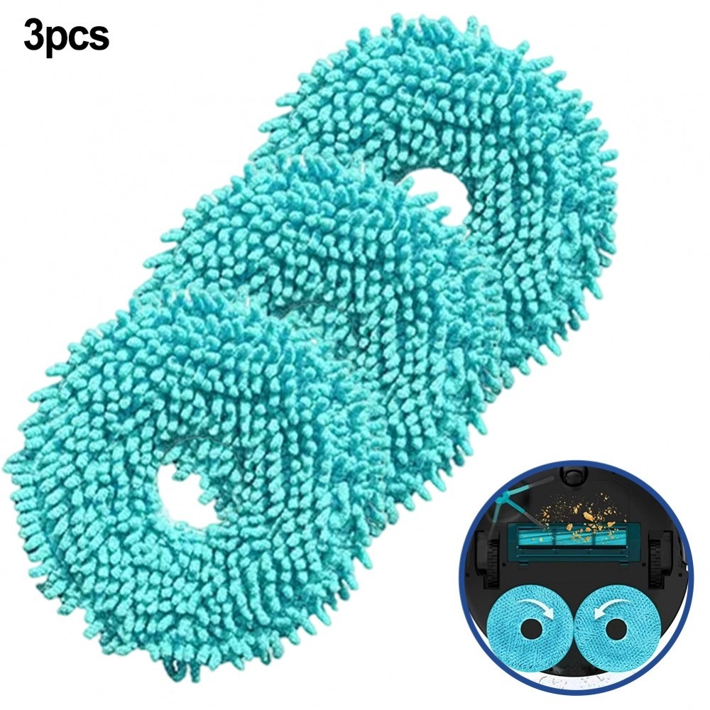 【SUNAGE】Replacement Mop Cloth Rag Mopping For Conga 9590 Spin For ...