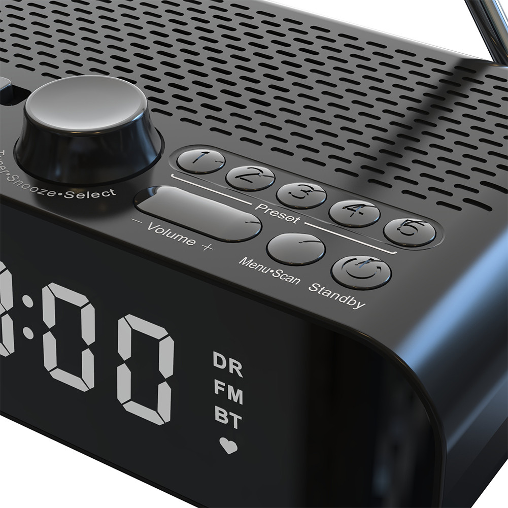 UK Digital Radio BT Clock Radio LED Display Digital Alarm Clock Radio ... UK Digital Radio BT Clock Radio LED Display Digital Alarm Clock Radio ...