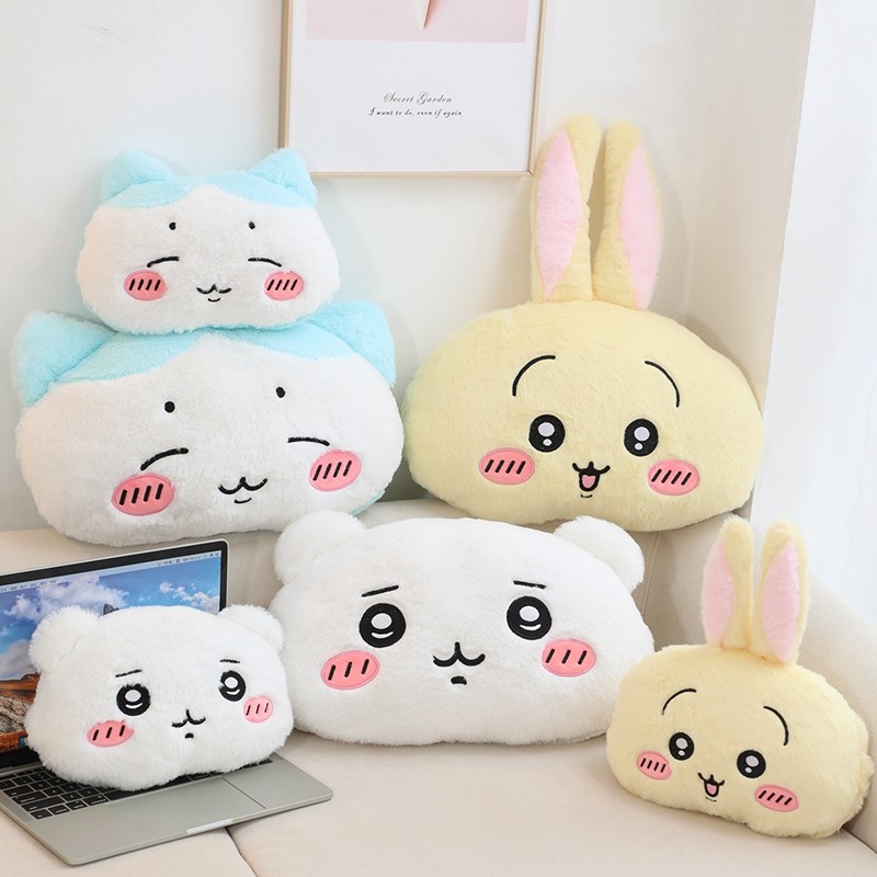 Japanese Cartoon Anime Chiikawa Plush Pillow Cute Soft Chiikawa Car ...