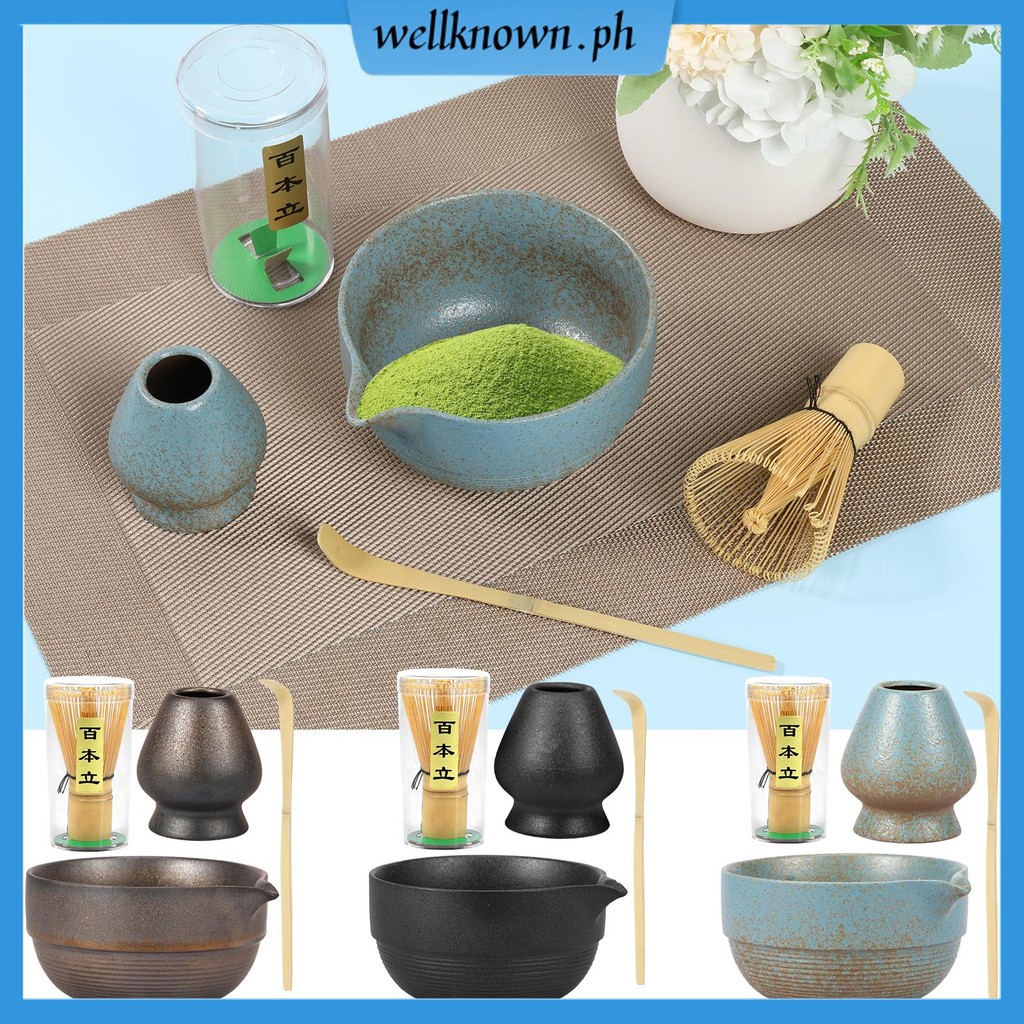 5 Pcs Matcha Set Practical Matcha Whisk Set Includes Matcha Bowl with ...