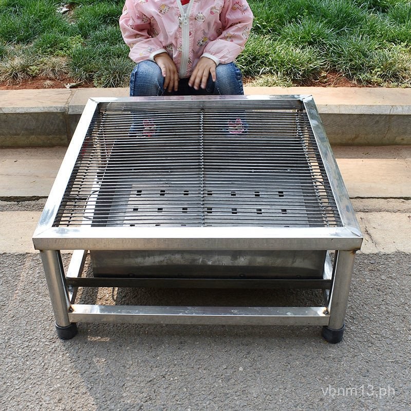 Portable BBQ Table BBQ Grill BBQ Stove Home Use Fire Pit Commercial Use ...