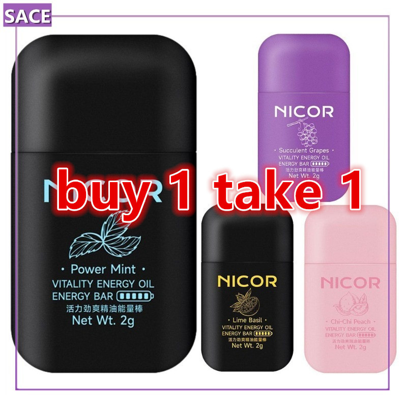 Buy 1 Take 1 Nicor Cool Nasal Inhaler Double Hole Refreshing Stick ...