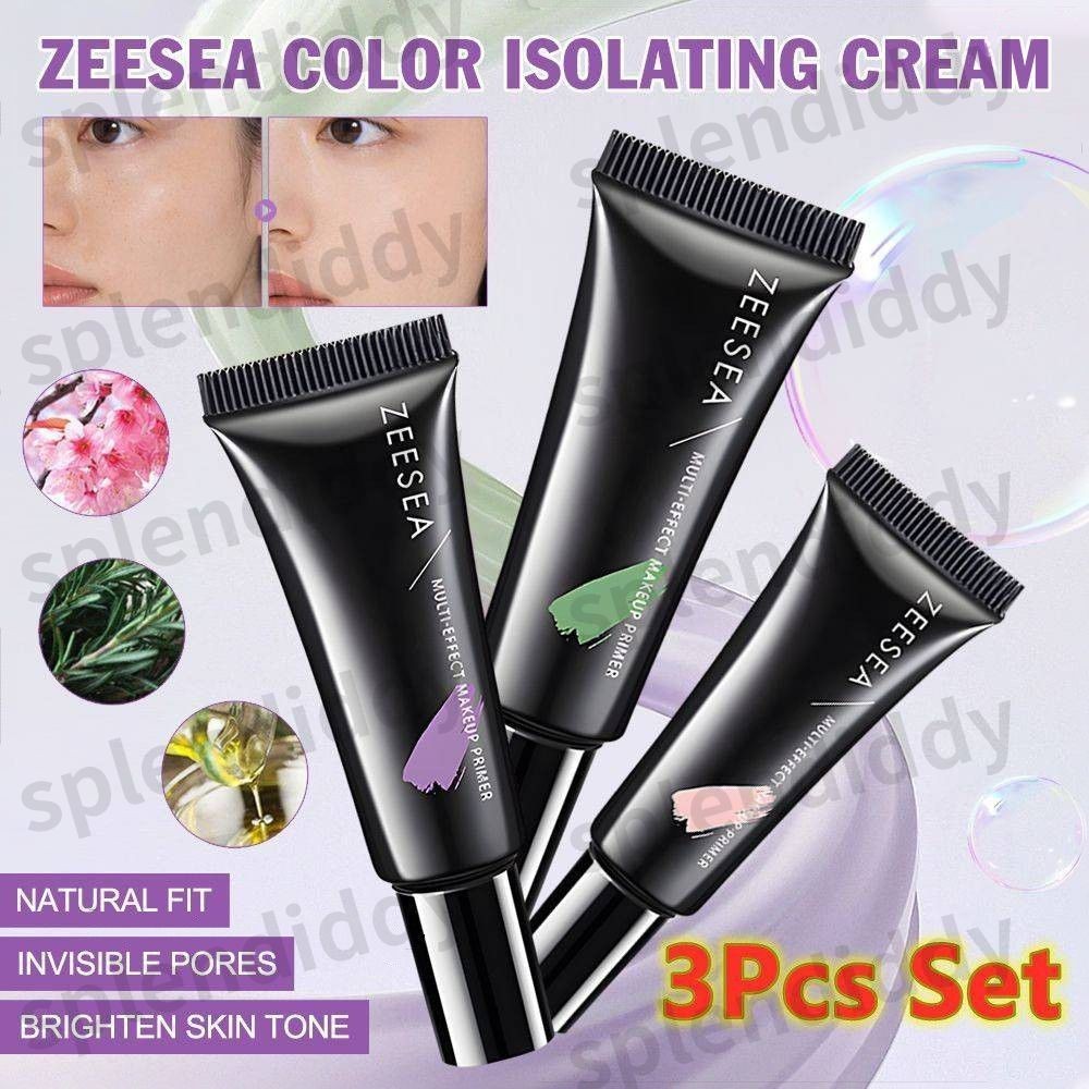 Zeesea 3pcs/set Face Primer Cream Isolation Cream Oil-control Repair Beauty Cream Isolation ...