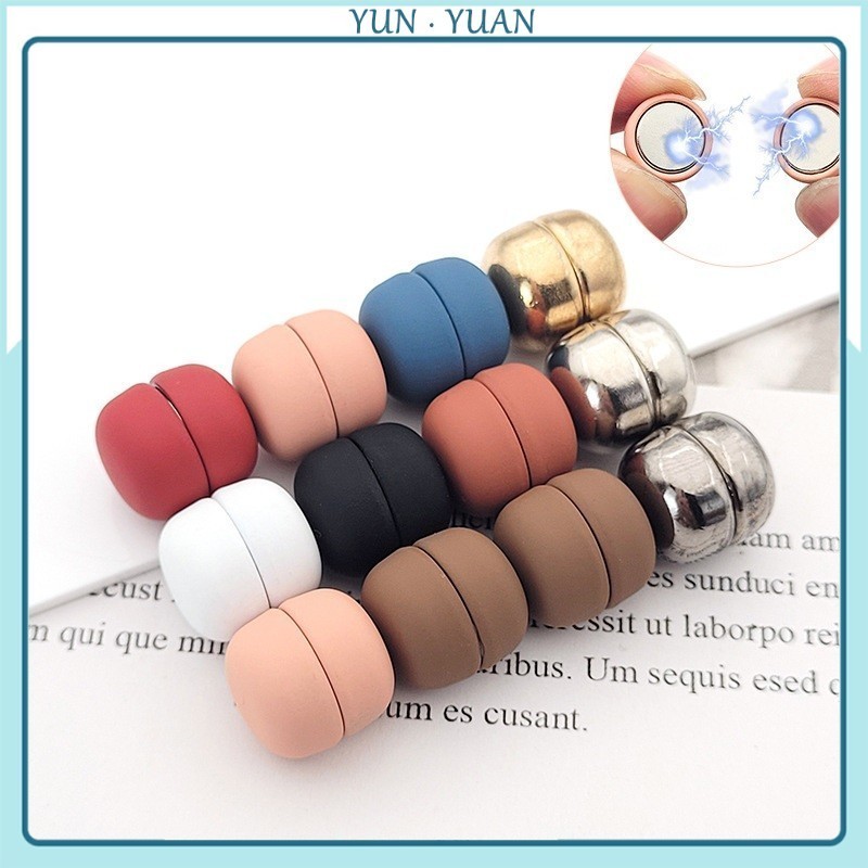 Scarf Buckle - Strong Magnetic Clasp, Colorful Hijab Pin for Women ...