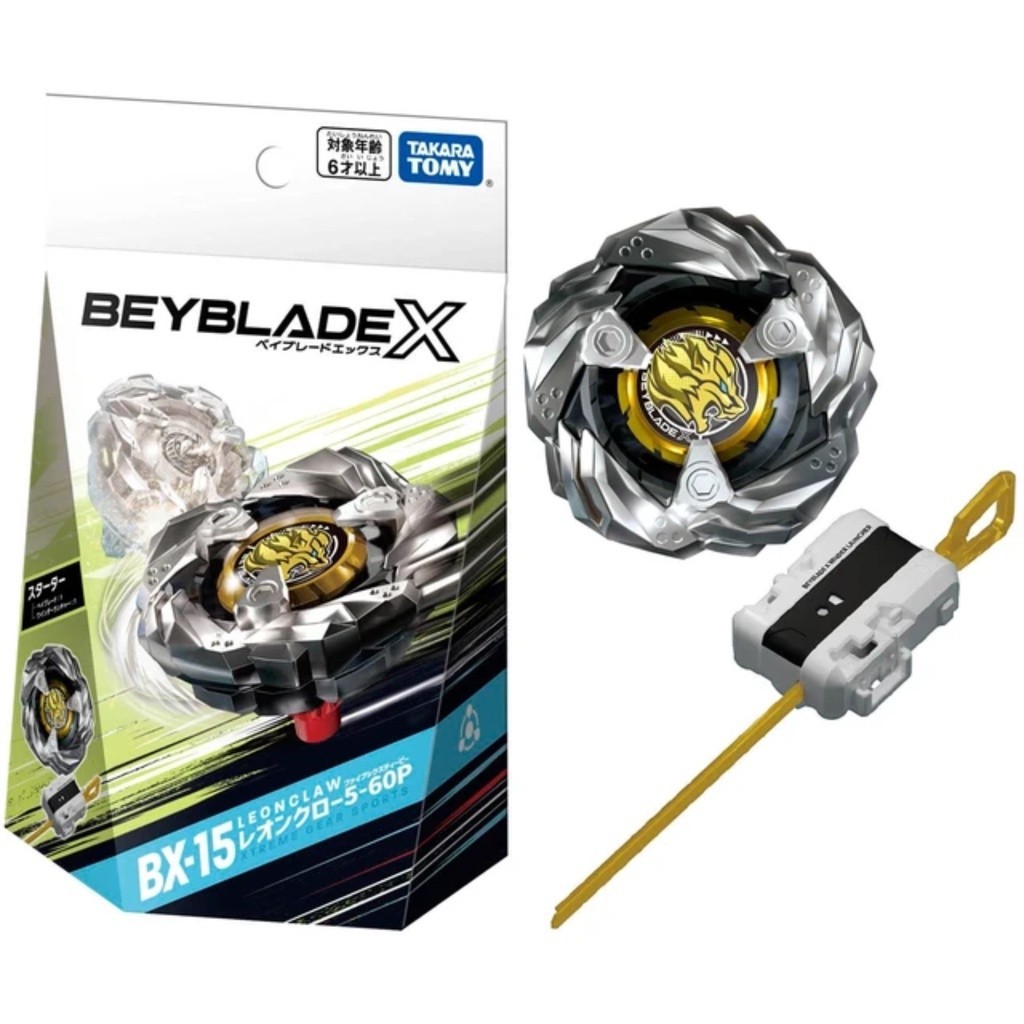 [2023 Series] Beyblade X Starter BX-15 Leon Claw 5-60P (With Launcher ...