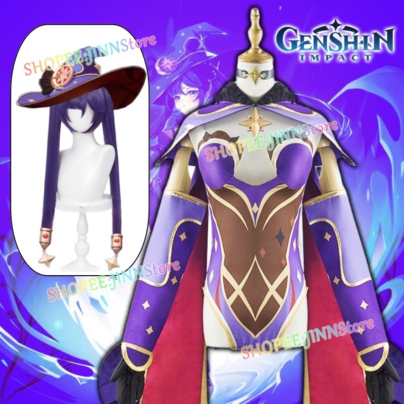 - JINN - XS-3XL Mondstadt Mona Cosplay Game GENSHIN IMPACT Cosplay ...