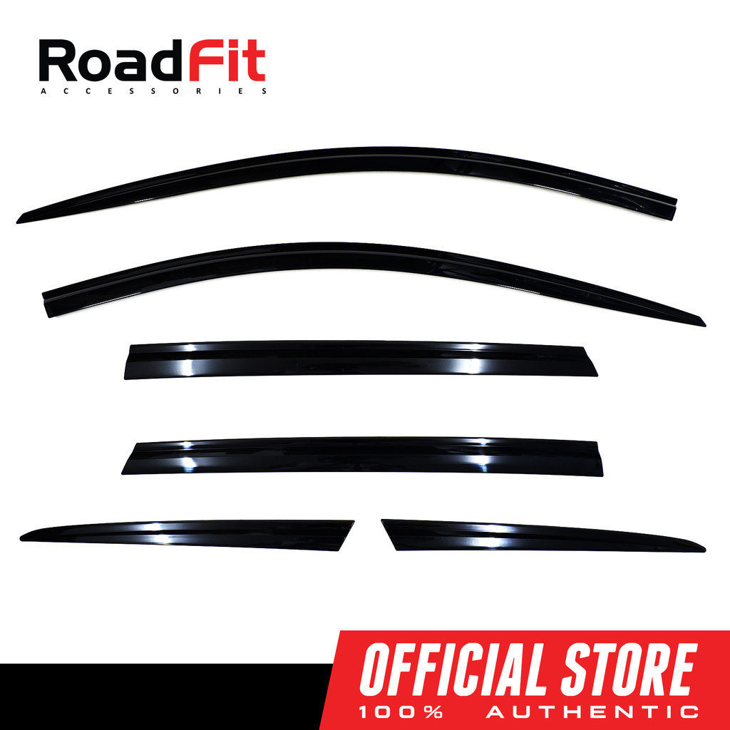 Auto Clover Door Visors / Rain Visors / Rain Gutters for Hyundai Santa ...