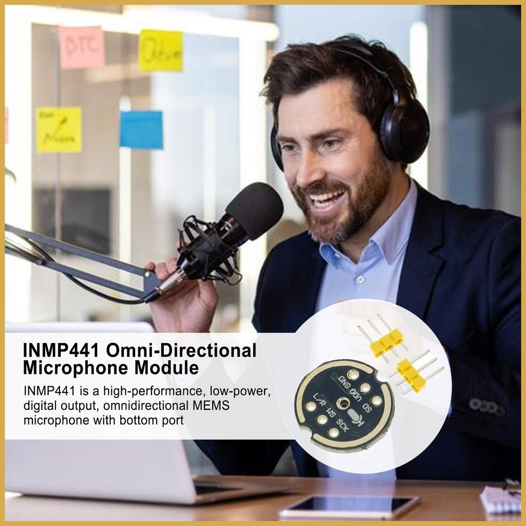 MEMS Microphone Breakout I2s Interface Microphone Amplifier Microphone Breakout Module for Fast ...